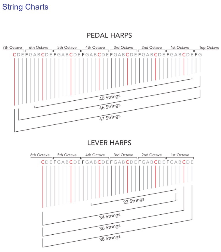 How to buy harp strings? – Harmonie Harp Music 香港豎琴藝術中心